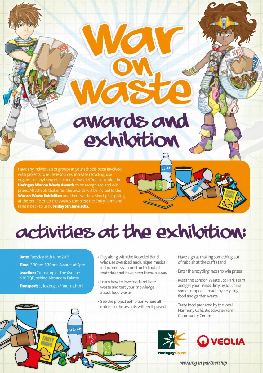 The War on Waste Awards are back! | Veolia Haringey