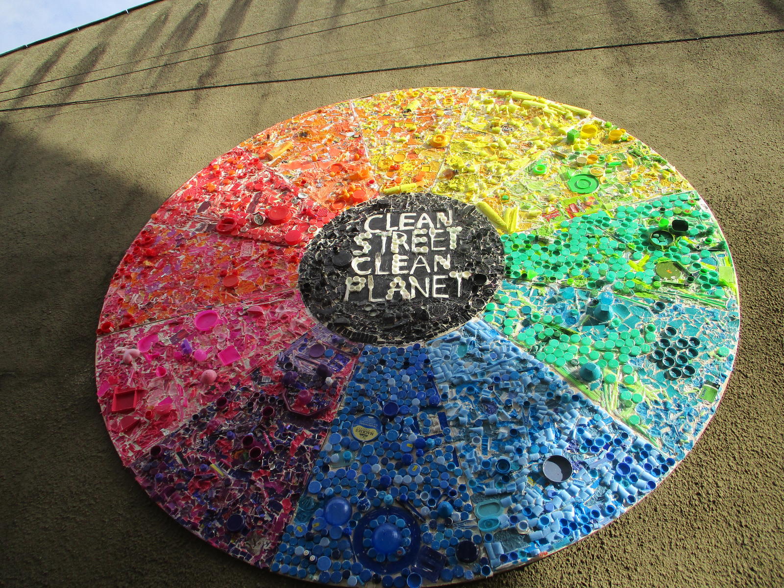 Beautiful Bruce Grove Anti-Litter Art Installation | Veolia Haringey